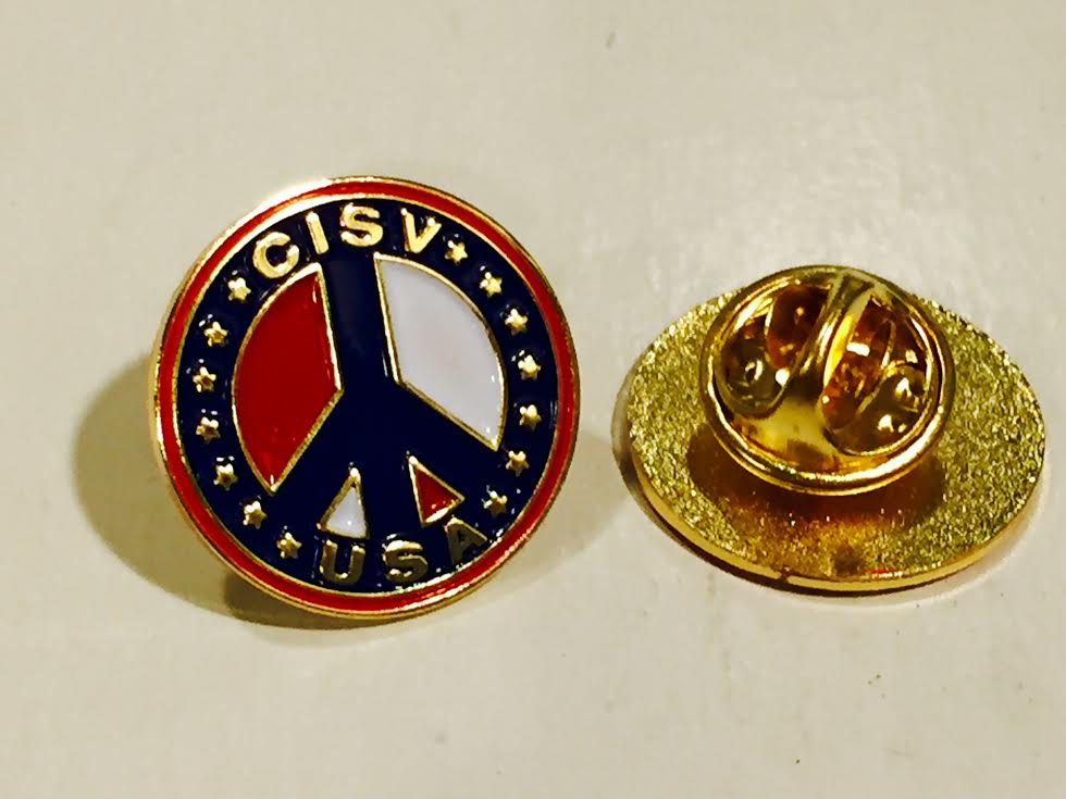PIN:CISV USA Lapel Pin | CISV Rocky Mountain Denver Shop